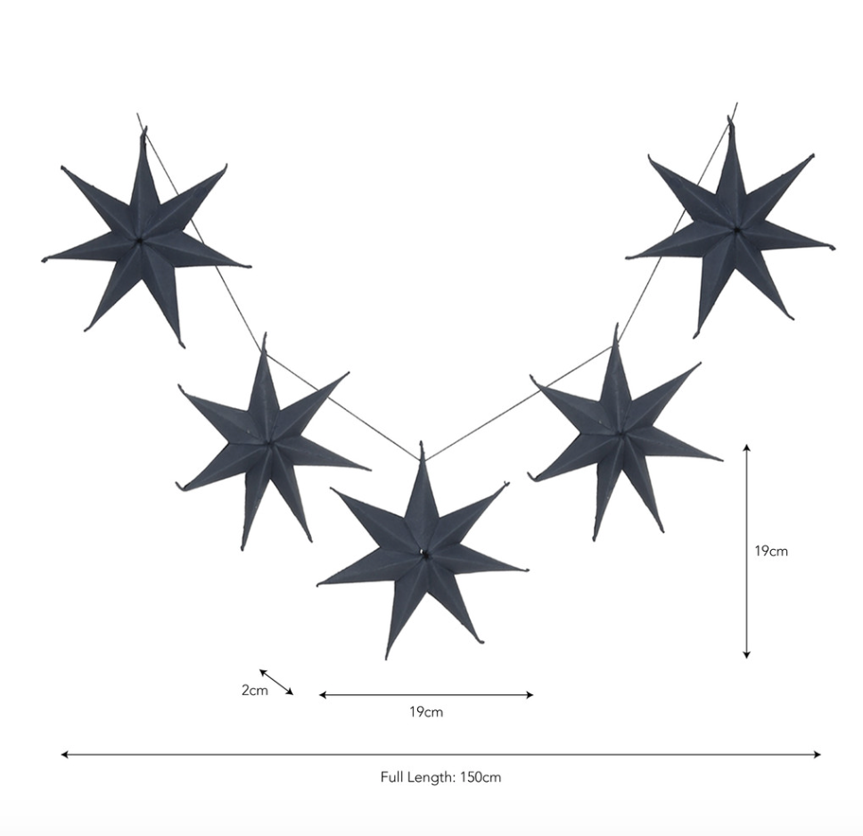 MADDOX STAR GARLAND INK – Bowden Stores